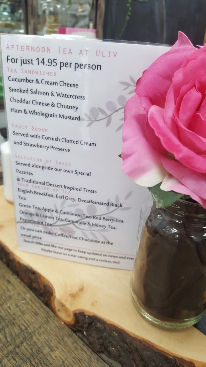 Afternoon Tea at the Oliv Rugby, Warwickshire - Review