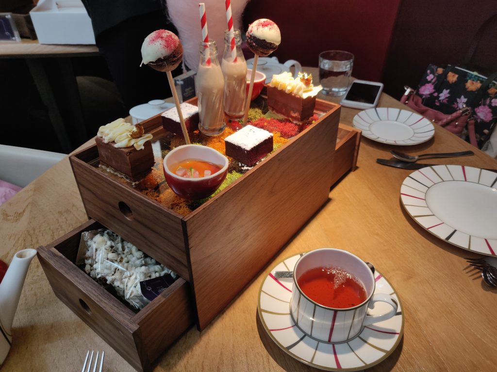 Charlie & The Chocolate Factory afternoon tea - 2022 Review - One Aldw.
