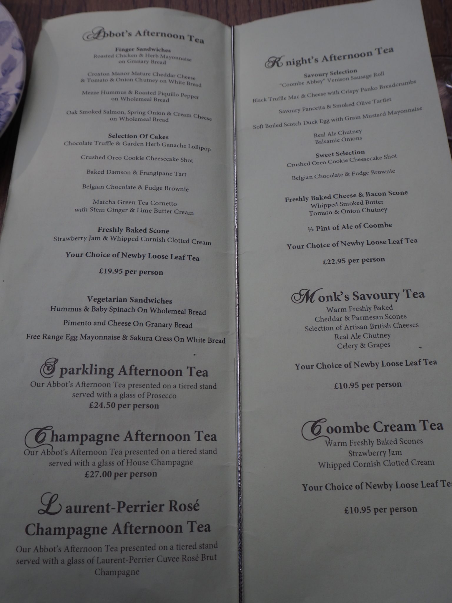 Afternoon Tea at Coombe Abbey Hotel, Coventry – Review