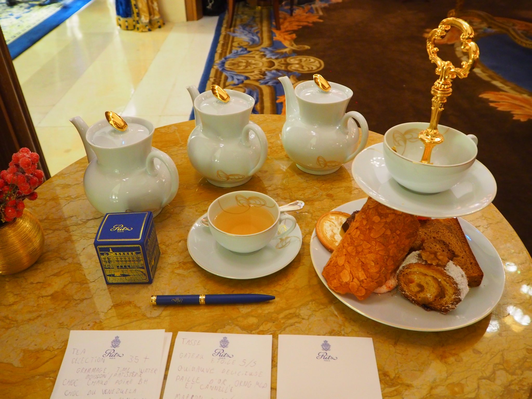 French Afternoon Tea at The Ritz Paris - Review (English/Anglais)