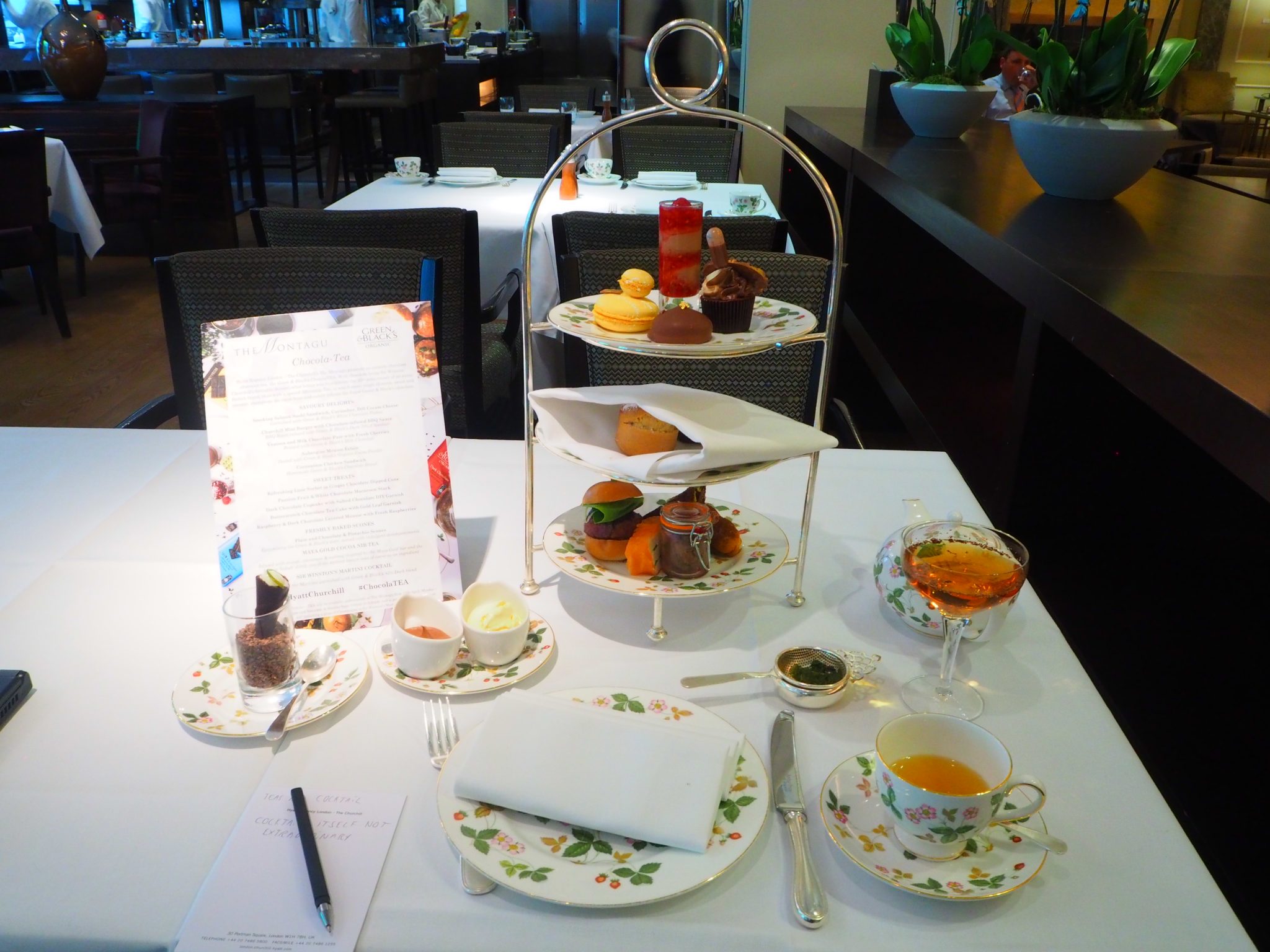 ChocolaTEA Afternoon Tea Hyatt Regency London - Review